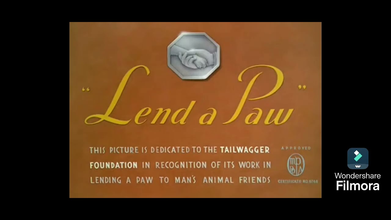 Mickey Mouse - Lend a Paw (1941) [Soundtrack] 〔NO COPYRIGHT ...