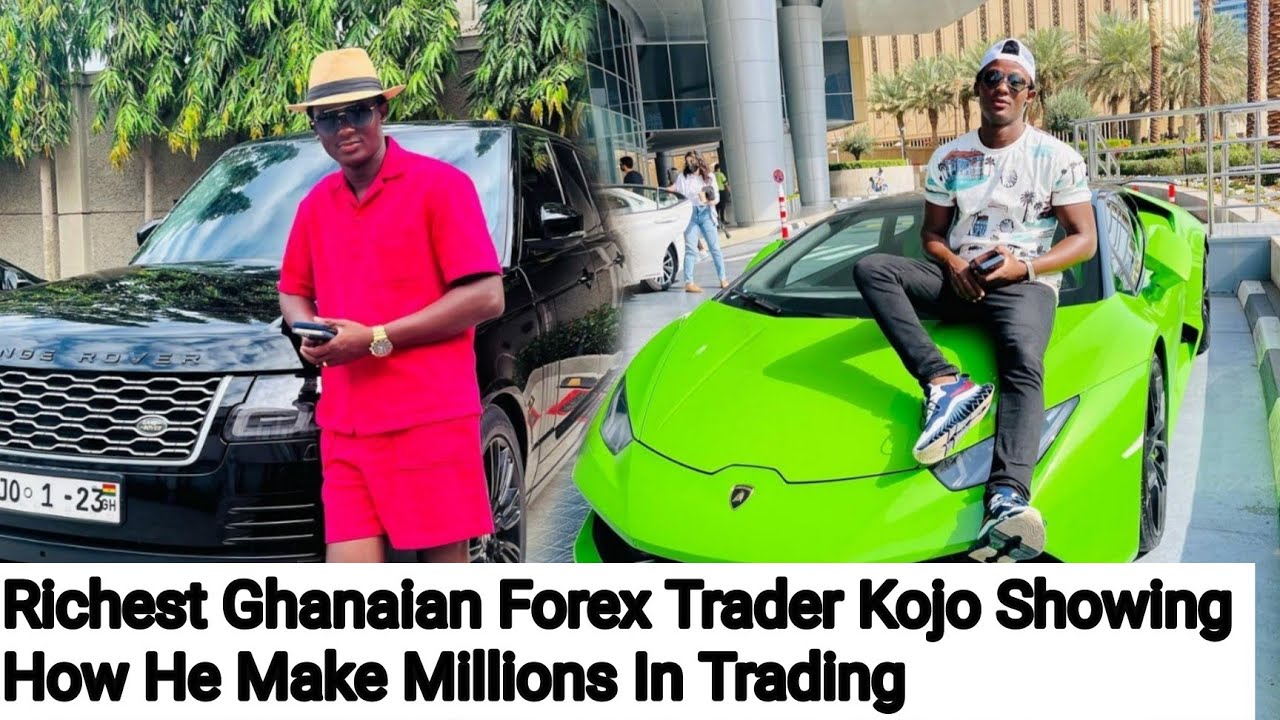 Richest Ghanaian Forex Trader Kojo Showing How He Make Millions In Trading - YouTube