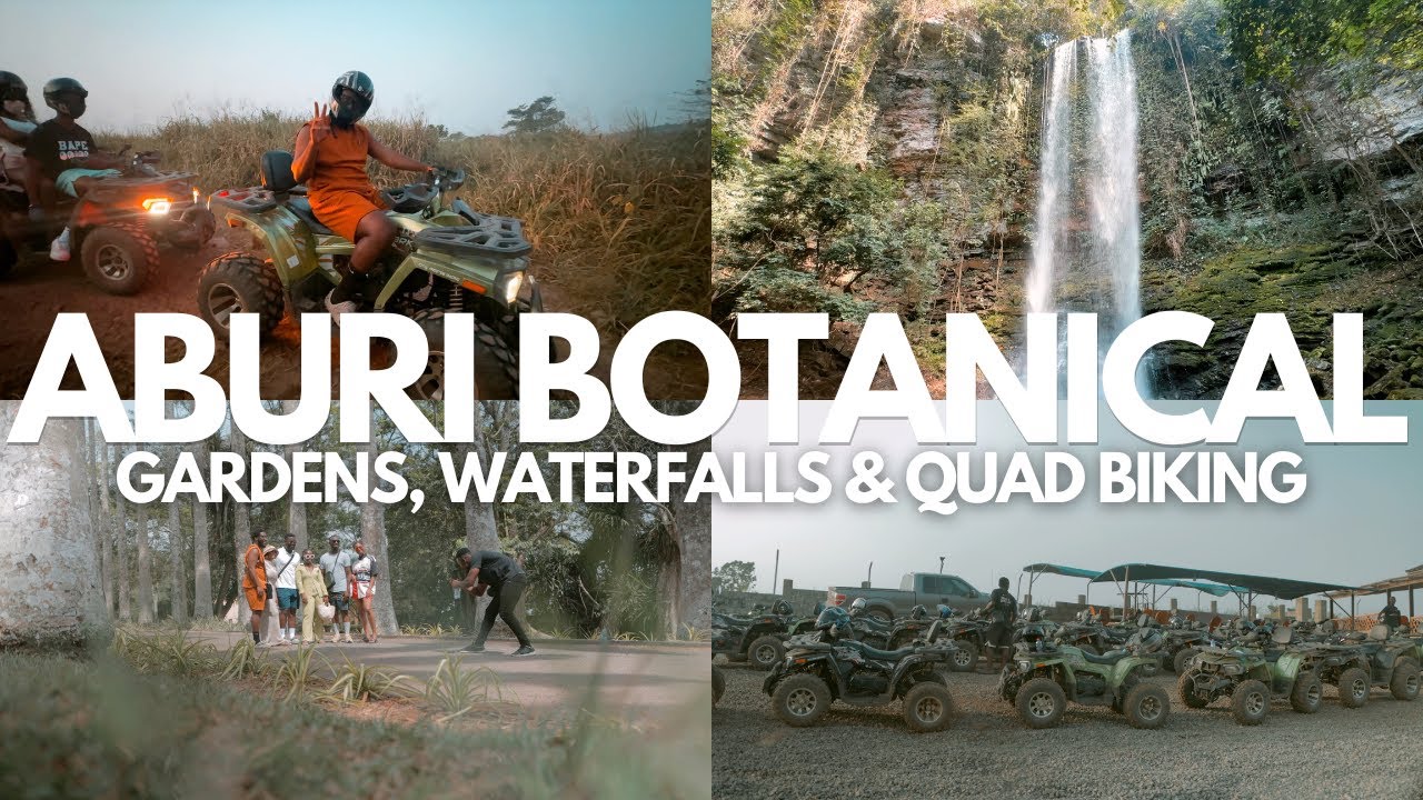 GHANA VLOGS 2023: A Trip To The Aburi Botanical Gardens, Asenema ...
