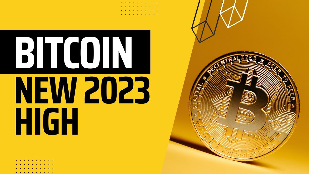 BITCOIN SETS NEW 2023 HIGH! BTC NEXT MOVE? - YouTube