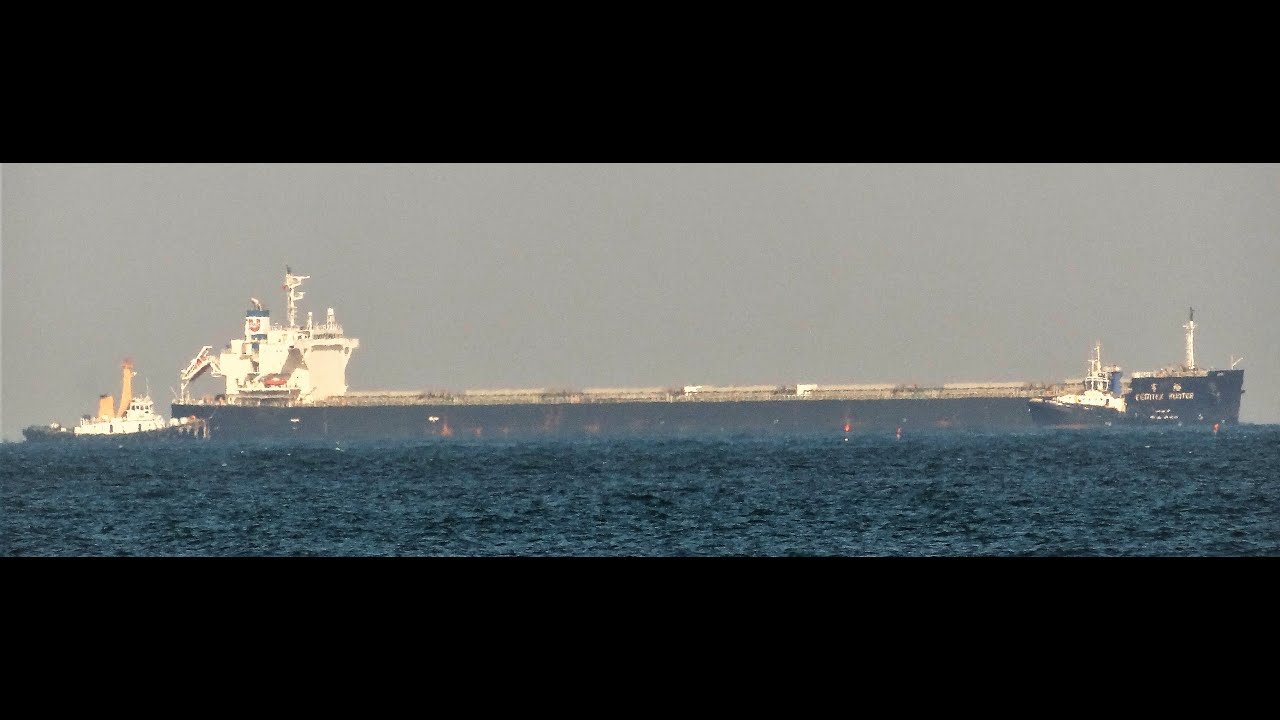 2022/04/04 超巴拿馬型煤輪-裕亨CEMTEX HUNTER 一港外錨區8601號下錨1日今清晨啟錨-S9進港停靠台灣電力公司高雄興達 ...
