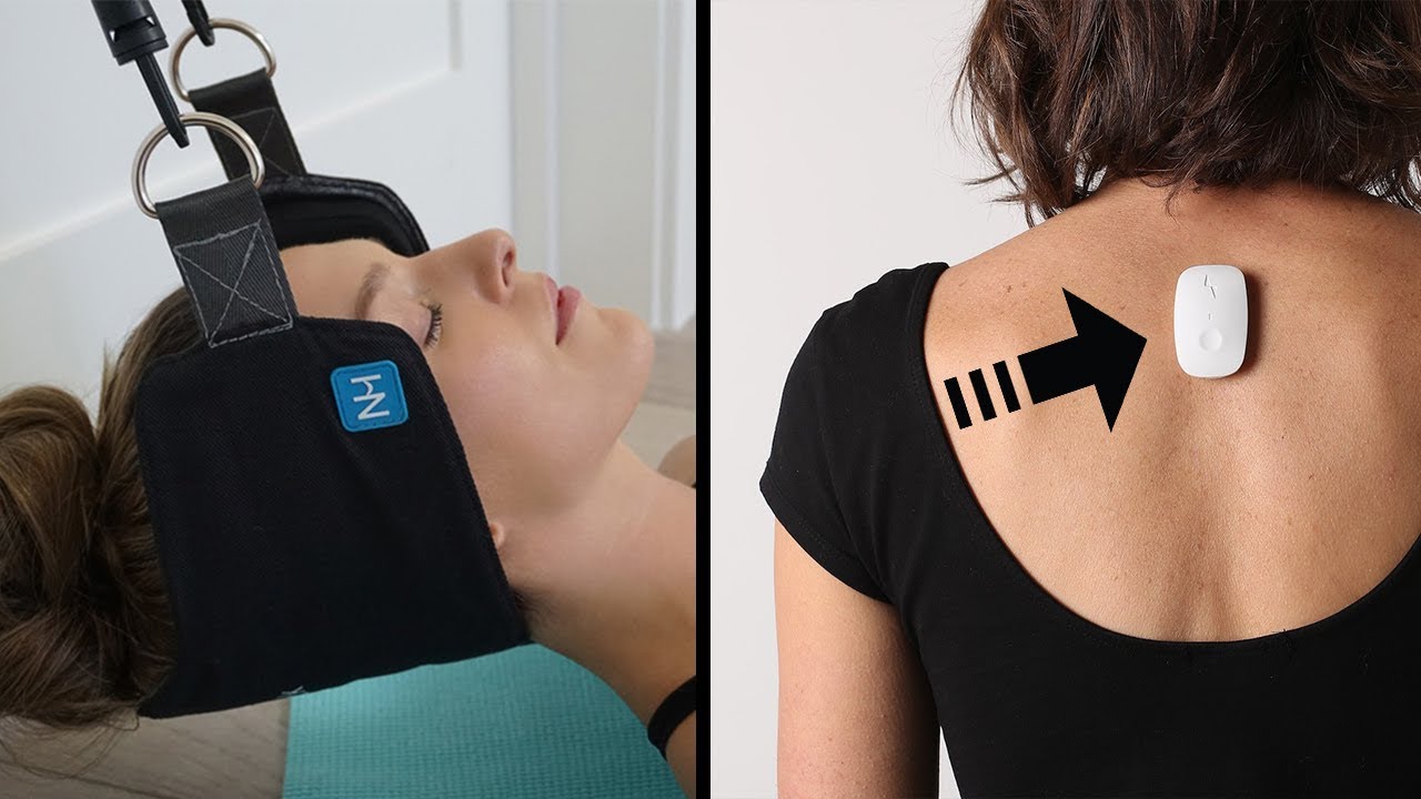 5 Gadgets That Will Fix Your Neck & Back Pain - Improve Your Posture ...