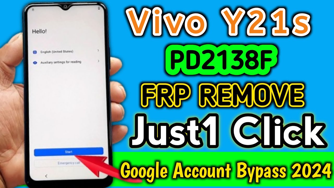 Vivo Y21s PD2138F FRP REMOVE (Just1 Click) Vivo Y21s Google Account ...