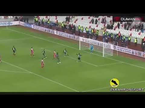Sivas - BJK 1-2 Burak Yılmaz Frikik Golü
