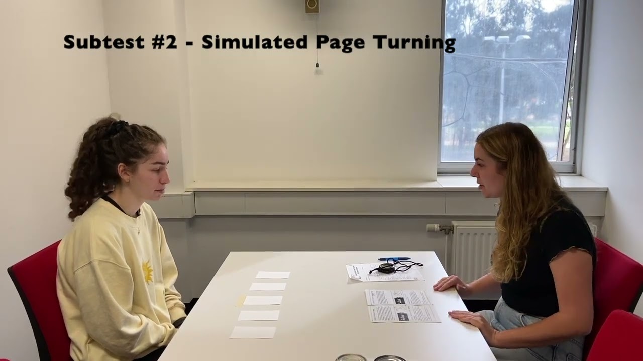 Jebsen Taylor Hand Function Test Emily Sherry - YouTube