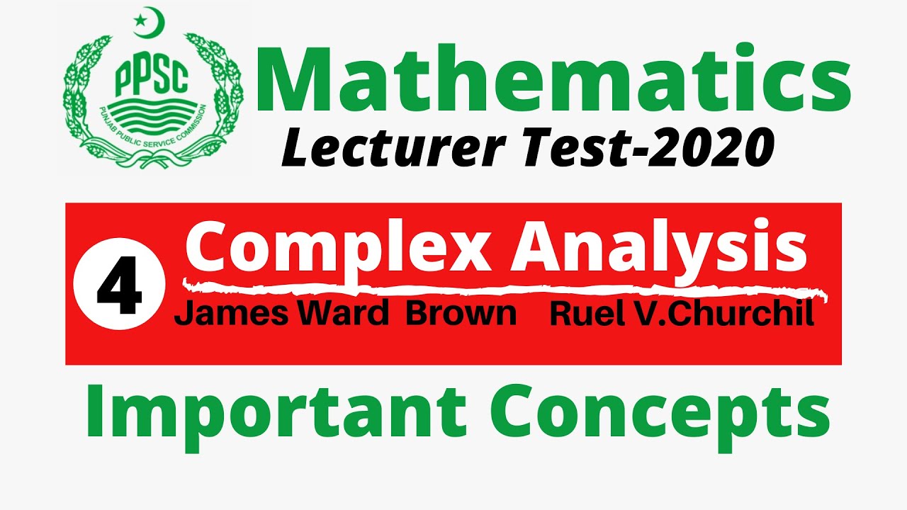 Let`s Revise Complex Analysis 4 | Churchill - YouTube