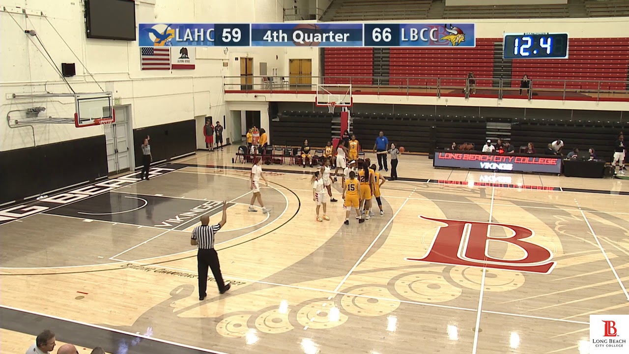 LA Harbor Seahawks vs LBCC Vikings-Women's Basketball - YouTube