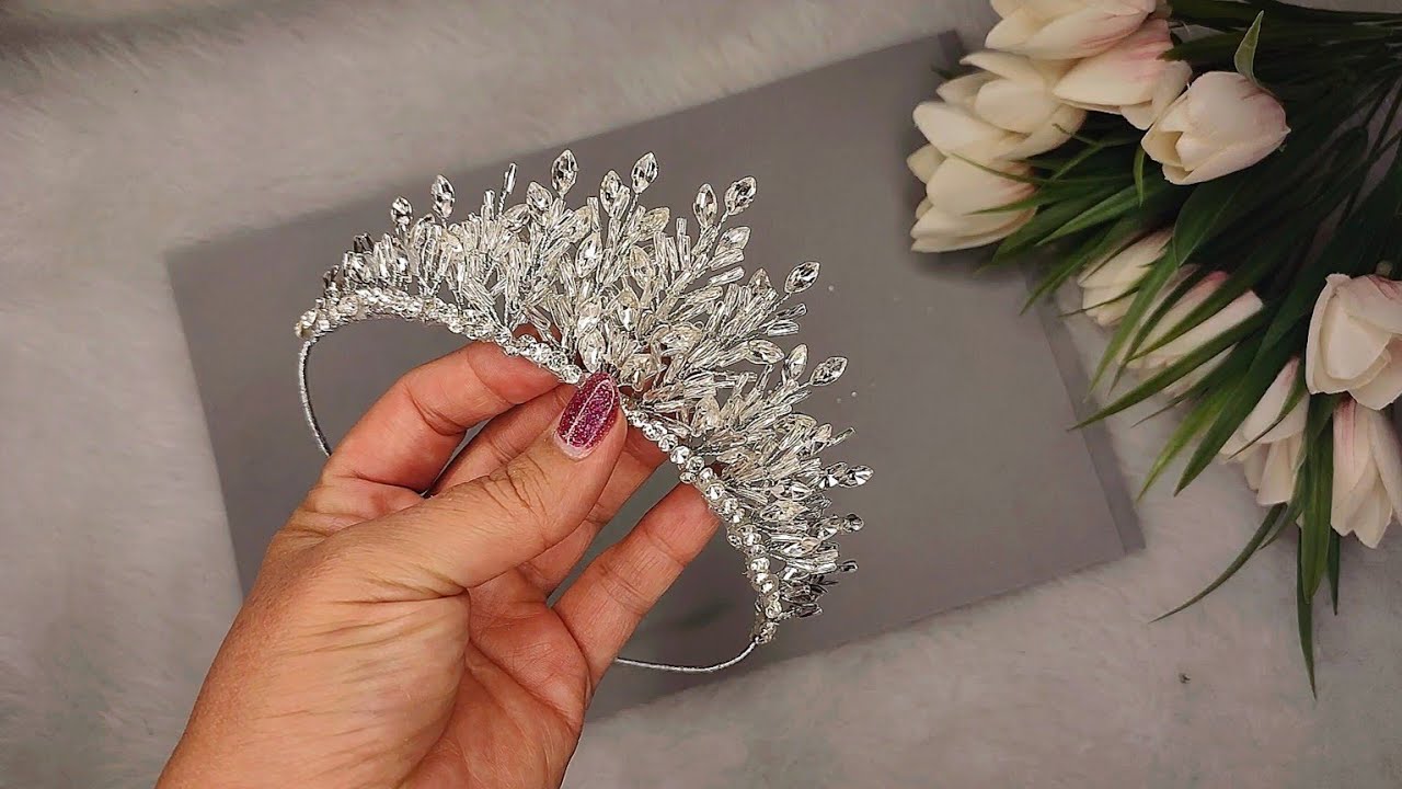 Create an Elegant Crystal Bridal Tiara with Simple Materials: A Beloved ...