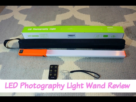 LED Photography Light Wand Review - YouTube