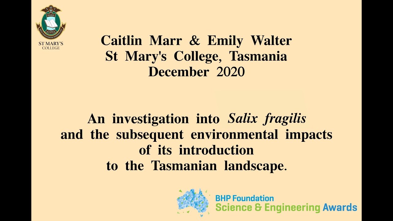 BHP Foundation Science and Engineering Virtual Awards Experience ...