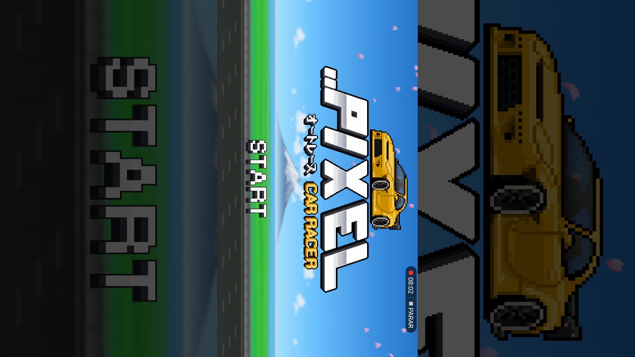 Pixel car racing - YouTube