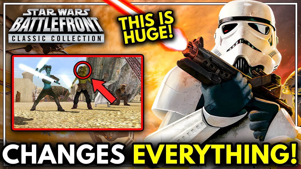 Star Wars Battlefront Classic Collection Is More Important Than You ...