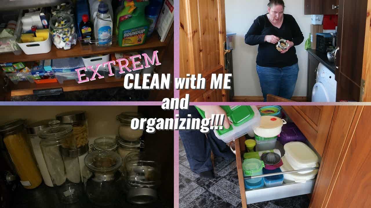 Extrem CLEAN with ME organizing// MASSIVE Declutter// - YouTube