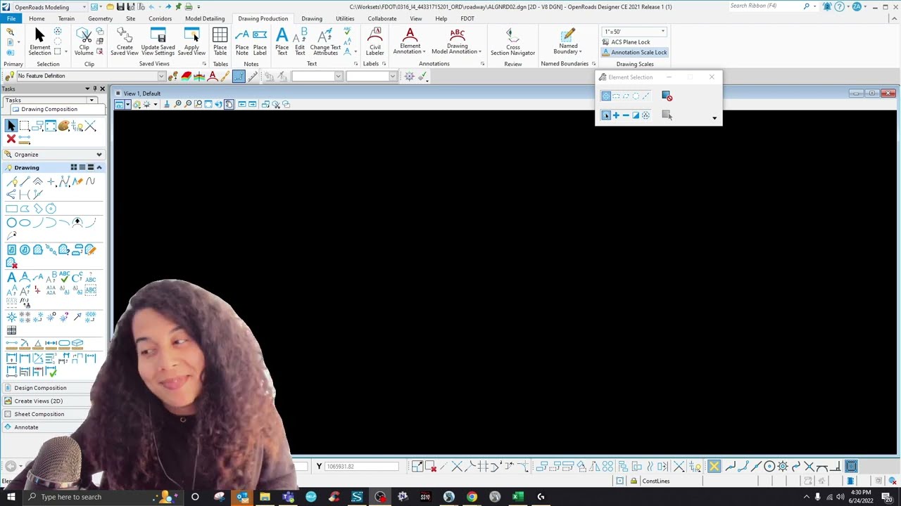 How to create a Horizontal Alignment in ORD Part 2 - YouTube
