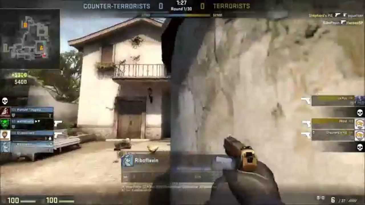 11-2-14 | MM | de_infero | P2k pistol round ace! - YouTube