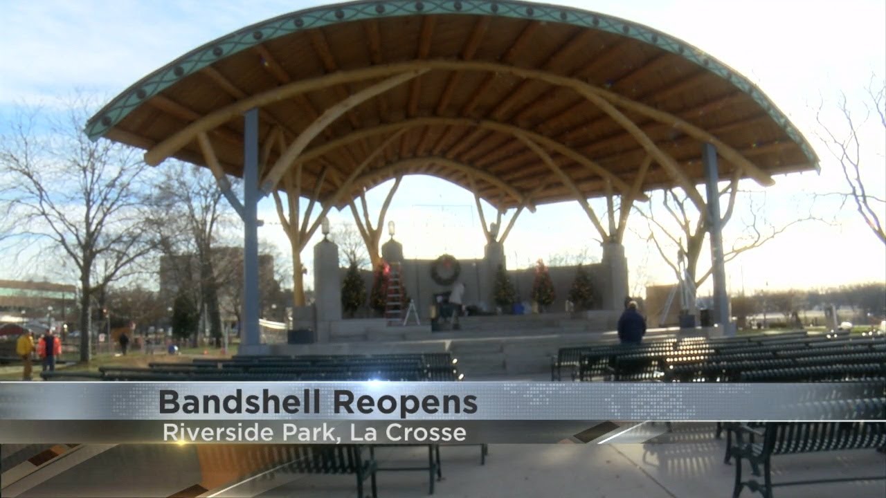 Riverside Park bandshell is back up and running - YouTube