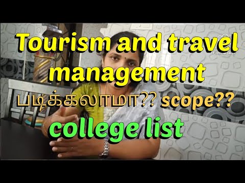 tourism and travel management course பத்தி full details - YouTube
