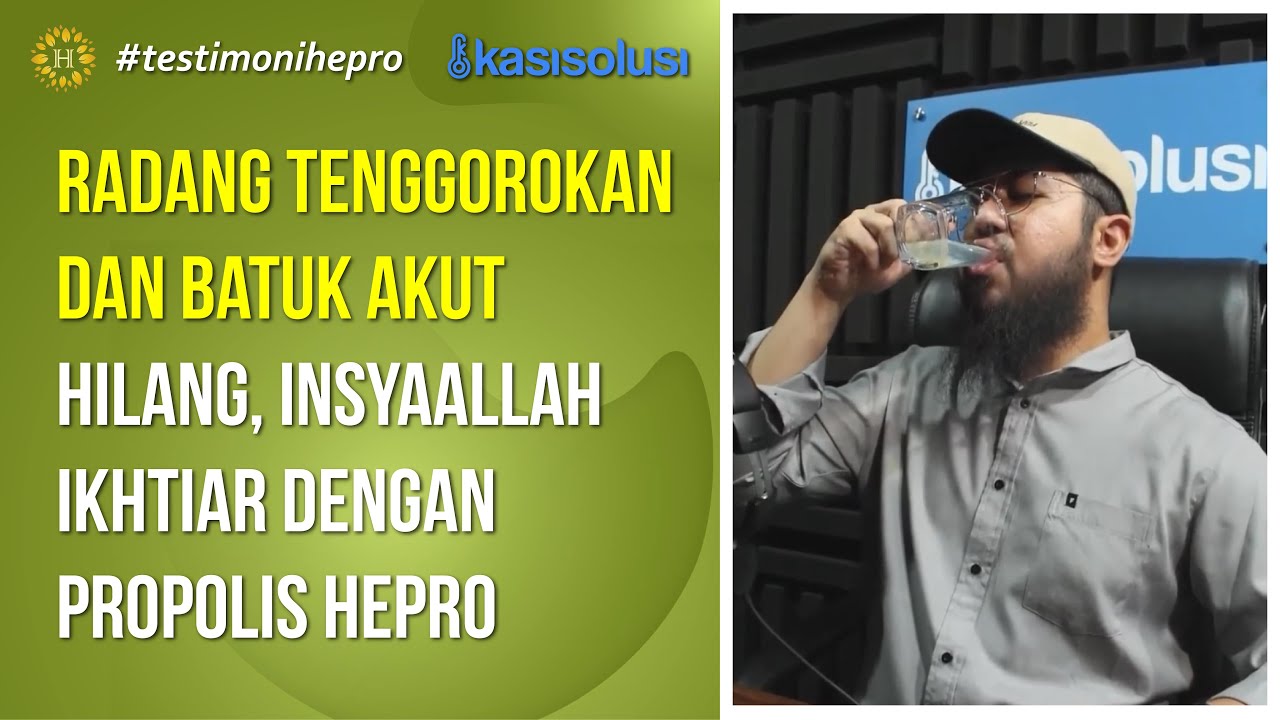 TESTIMONI DERYANSHAA - KASISOLUSI PODCAST PROPOLIS HEPRO - YouTube