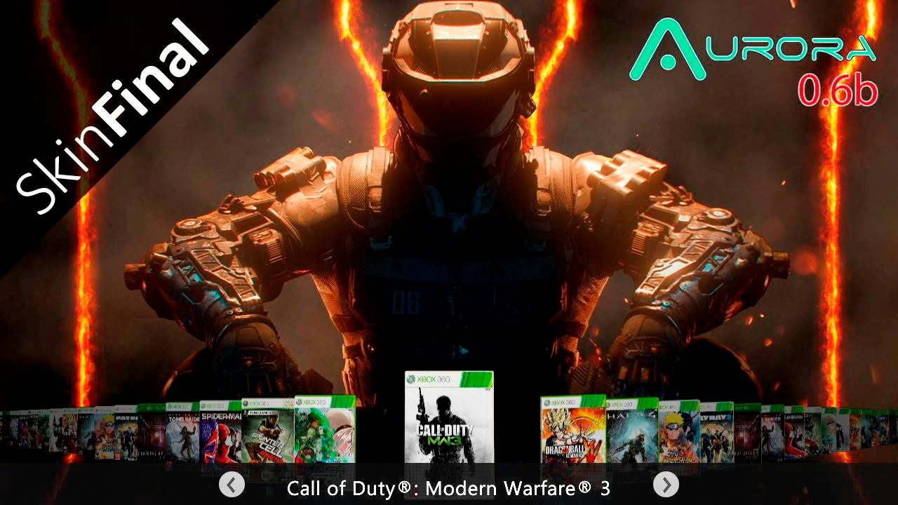 Skin de Call Of Duty - Aurora 0.6b - YouTube