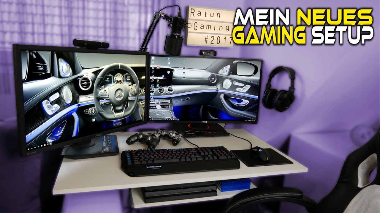 MEIN NEUES GAMING SETUP - I.V.M.E TEIL 5 - YouTube