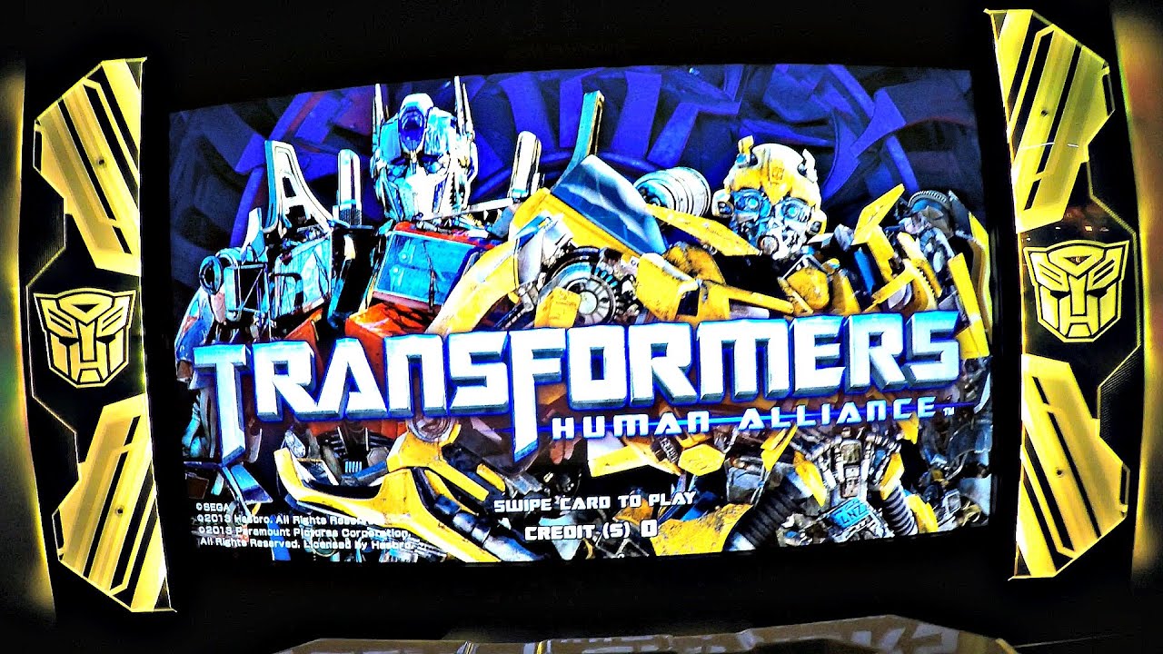 Transformers Human Alliance Arcade Game Play: Megatron, BumbleBee ...