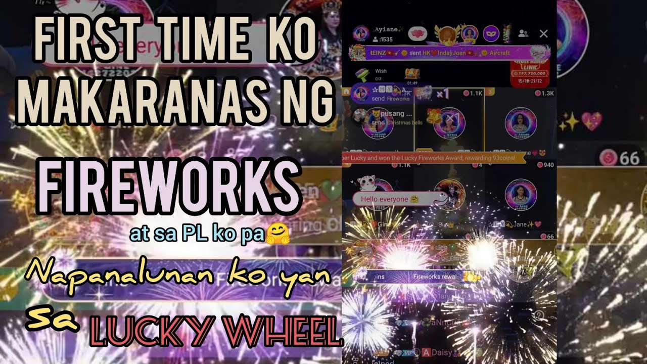 [Poppo live Fireworks] Get your coins | Gyc - YouTube