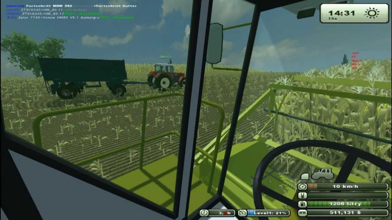 Farming Simulator 2013 - Siláž , Silage HD! - YouTube