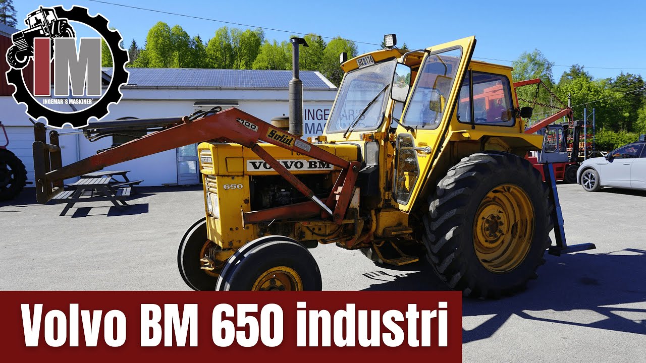 Volvo BM 650 industri | Ingemars Maskiner - YouTube