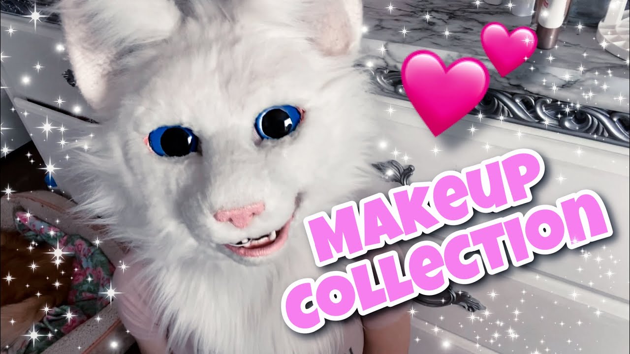 Makeup Collection of a Furry - YouTube