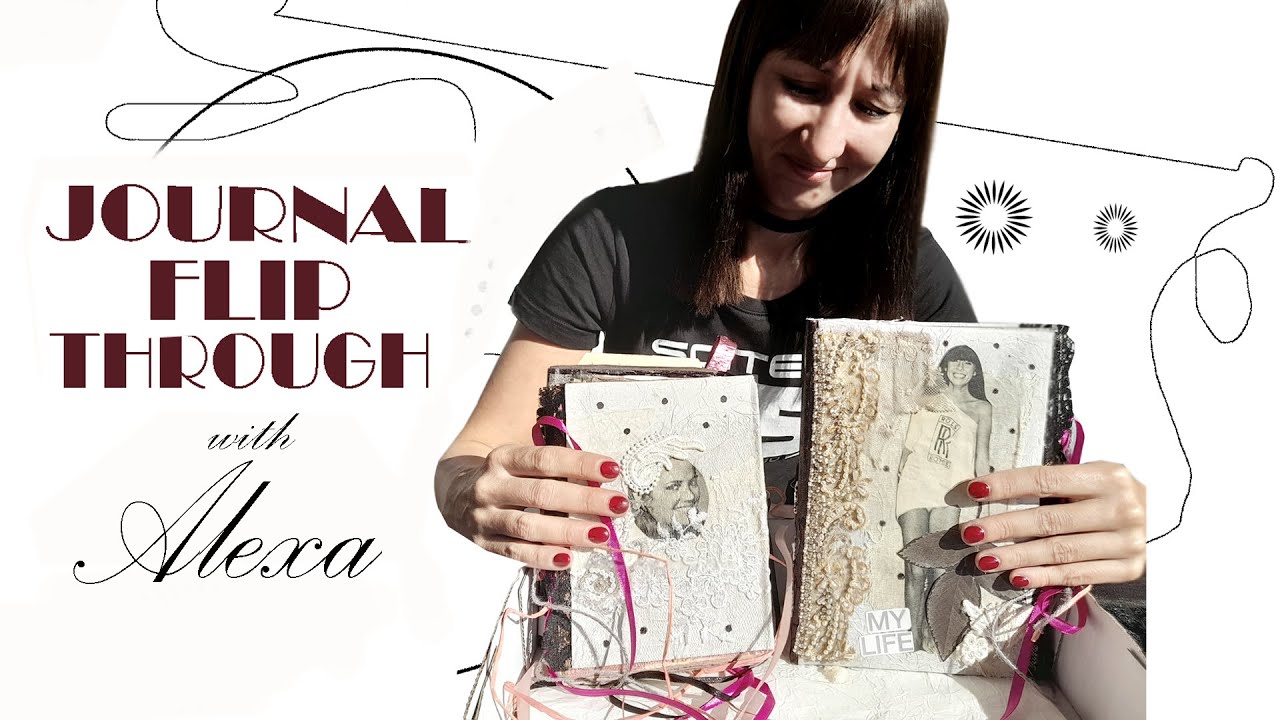 📖 Handcrafted Journals – Flip Through with Alexa | Art Journals – Your ...