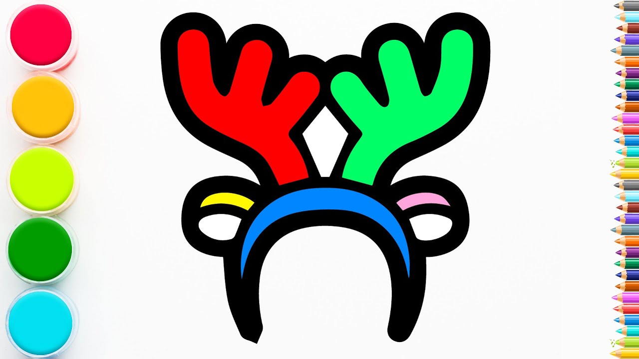 How to Draw a Reindeer-Shaped Mane | Step by Step - YouTube