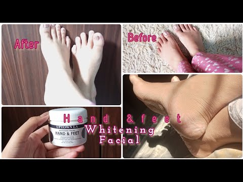  hand and feet whitening cream ✨ || whitening facial || amazing product || daraz product reviews 