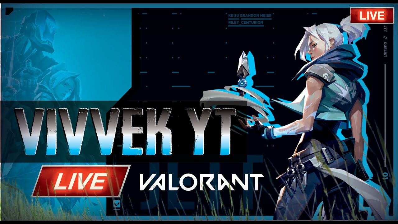 VALORANT || Live Gaming With VIVVEK YT || #valorant - YouTube