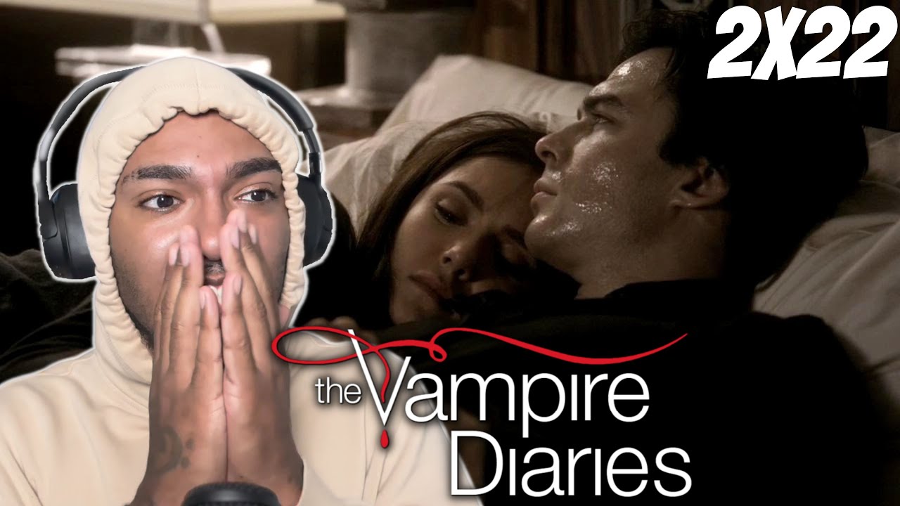 EPIC FINALE | The Vampire Diaries🩸 2x22 "As I Lay Dying" REACTION - YouTube