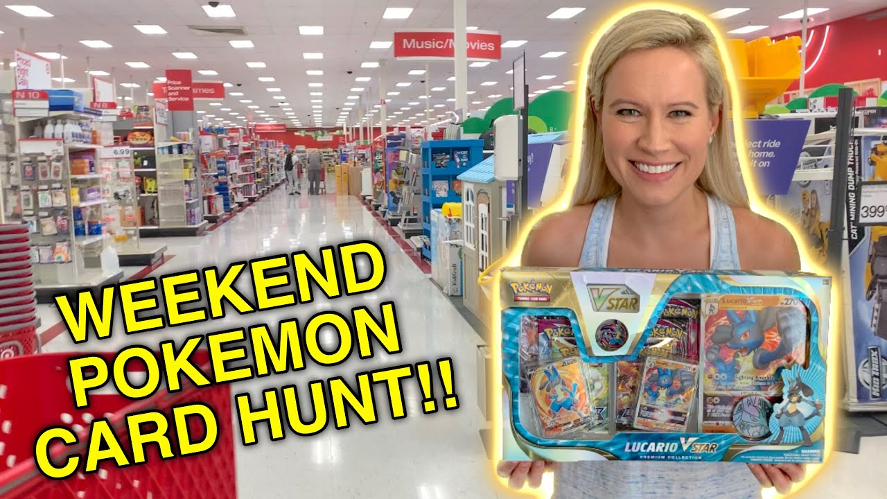 WEEKEND POKEMON CARD HUNT AT TARGET!! - YouTube