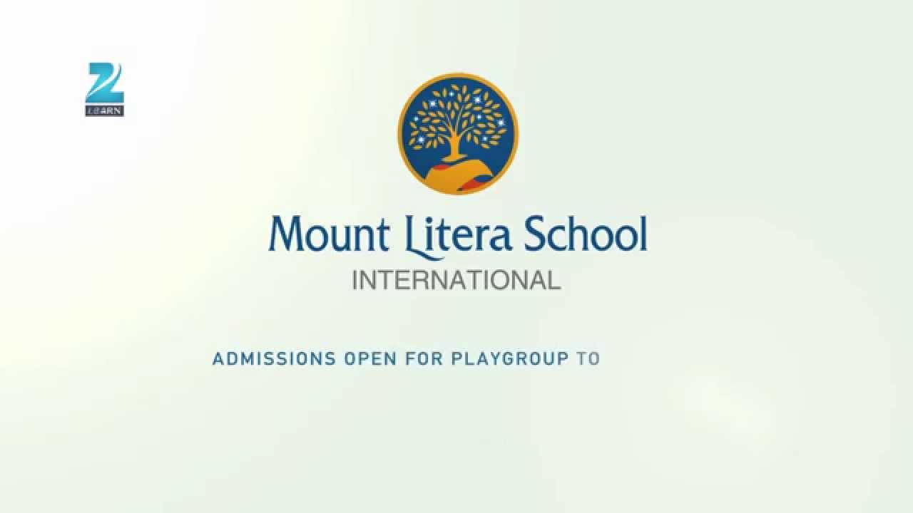 Mount Litera School International - YouTube