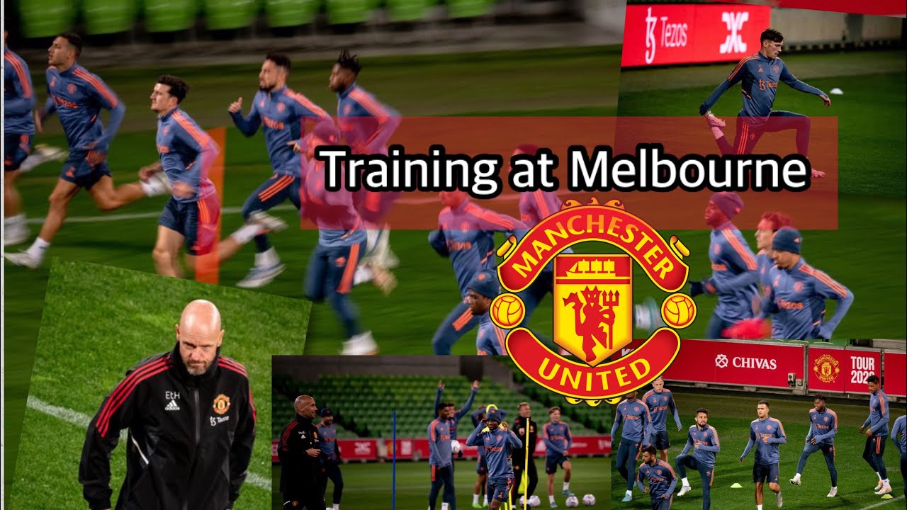 First training :Man United Opens Australians stadium 🏟 returns to ...