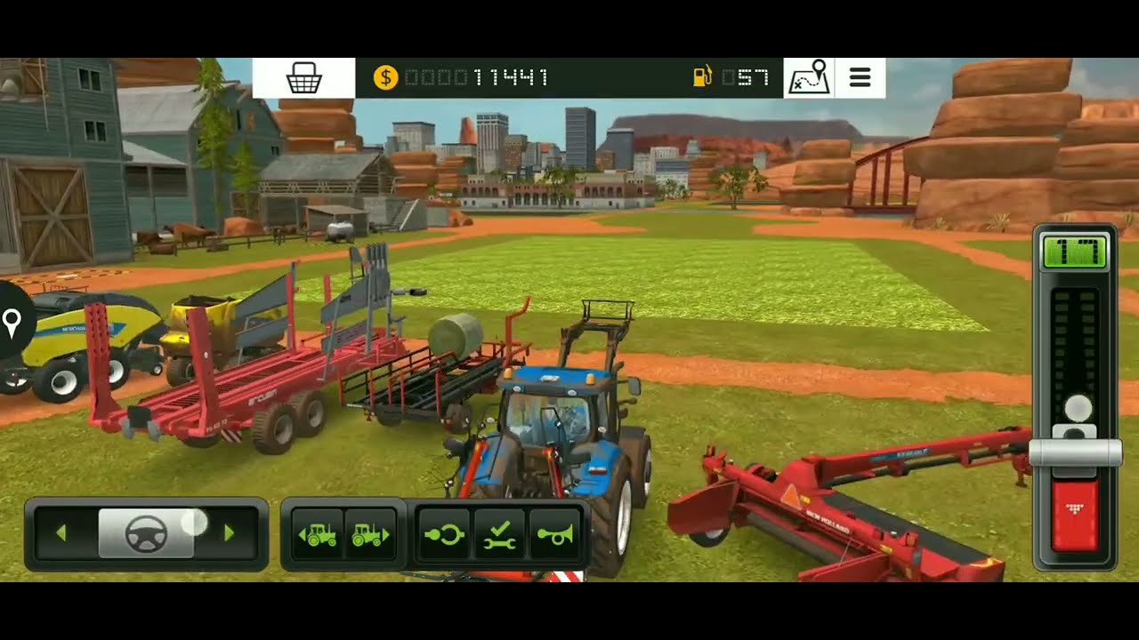 Farming simulator 18 - Android gameplay part #2 - YouTube