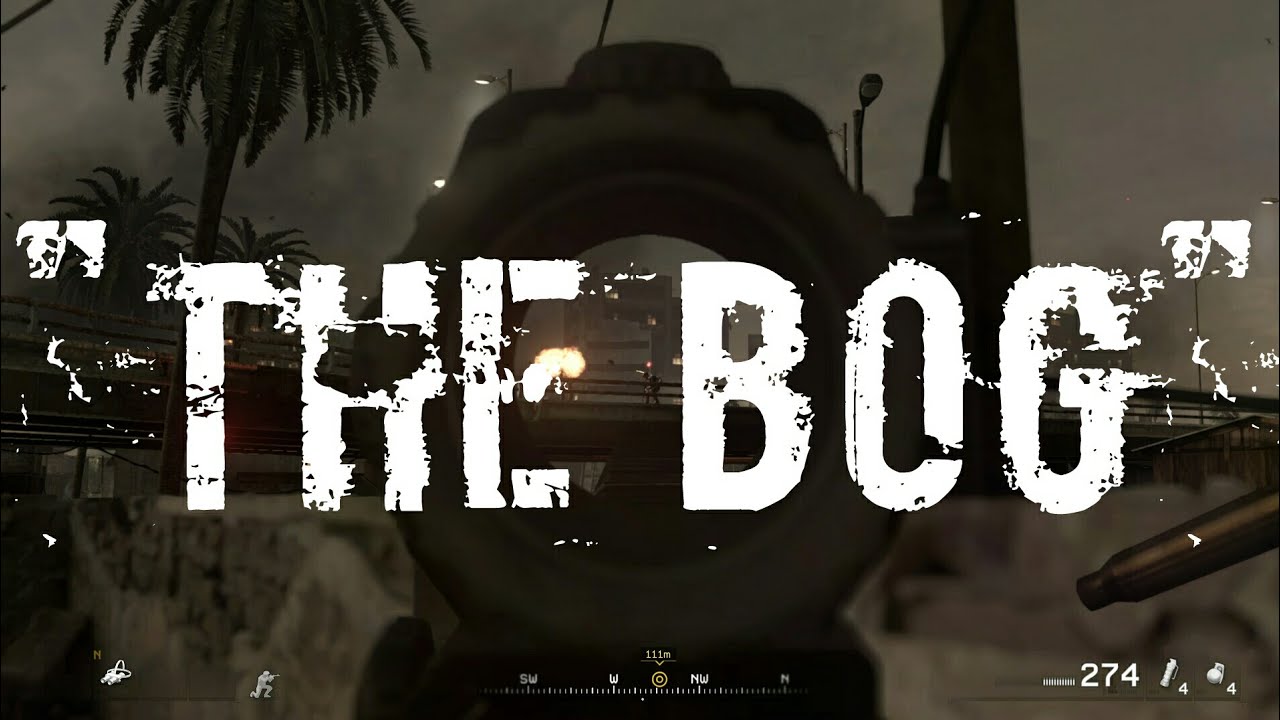 Call Of Duty Modern Warfare Remastered: "The Bog" - YouTube