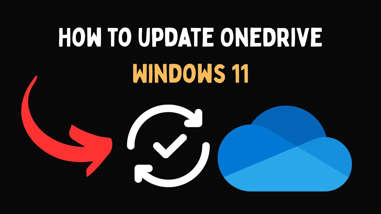 How to update OneDrive Windows 11 - YouTube