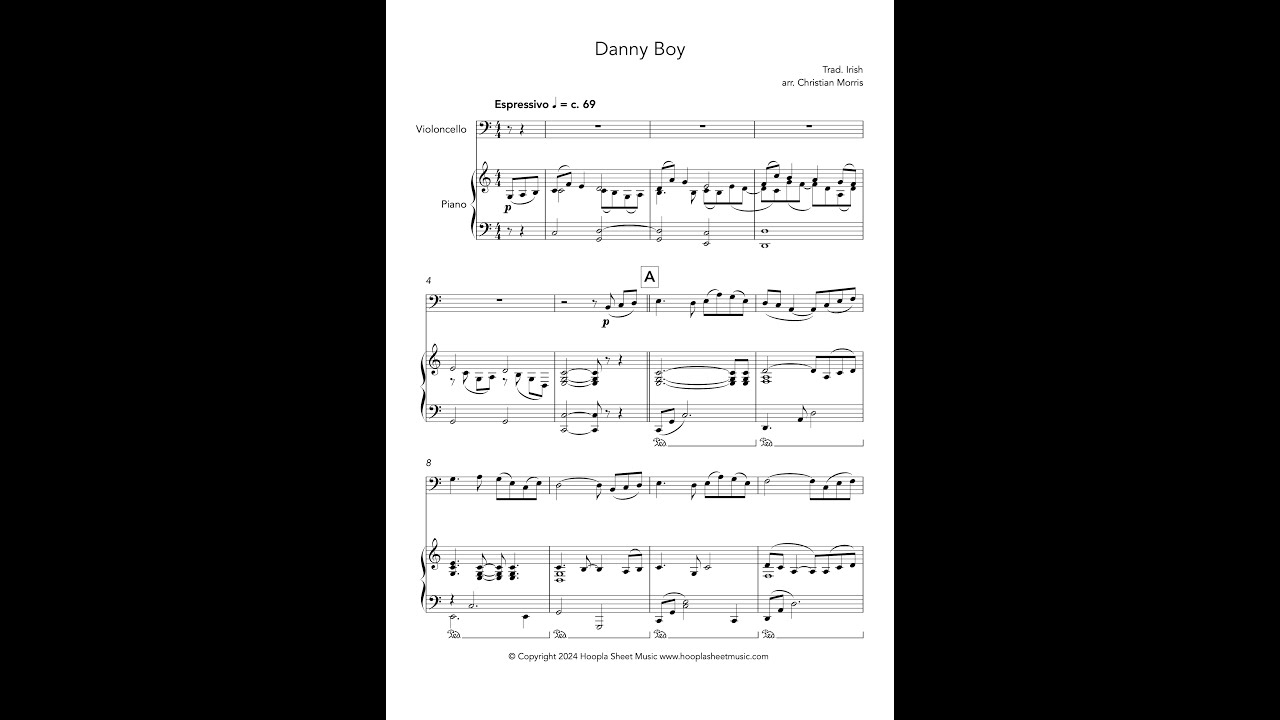 Danny Boy (Cello and Piano) - YouTube