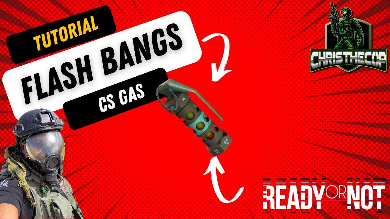 Flash Bangs vs. CS Gas vs. Stingers | SWAT Commander Discusses| Ready ...