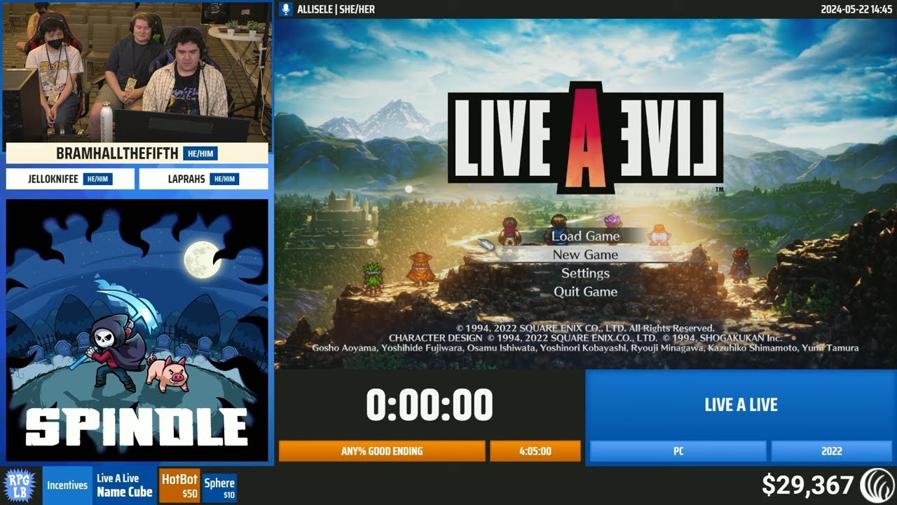 Live A Live by bramhallthefifth - RPG Limit Break 2024 - YouTube