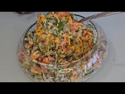 HEM SAĞLIKLI HEM LEZZETLİ SEMİZOTU SALATASI #salata, #semizotusalatası, #nefisyemektarifleri,