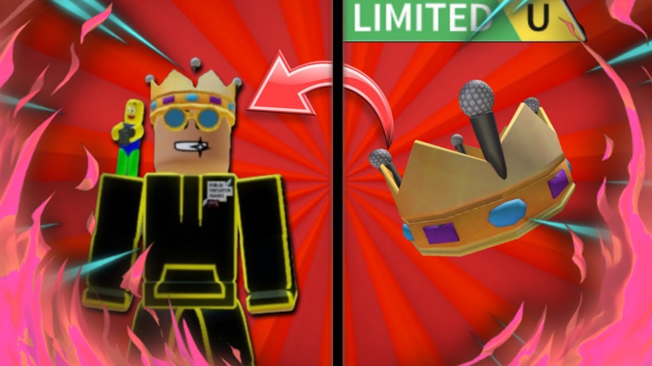 *FREE LIMITED UGC* How to get Epic Rap Battles Crown 👑 (Roblox) - YouTube