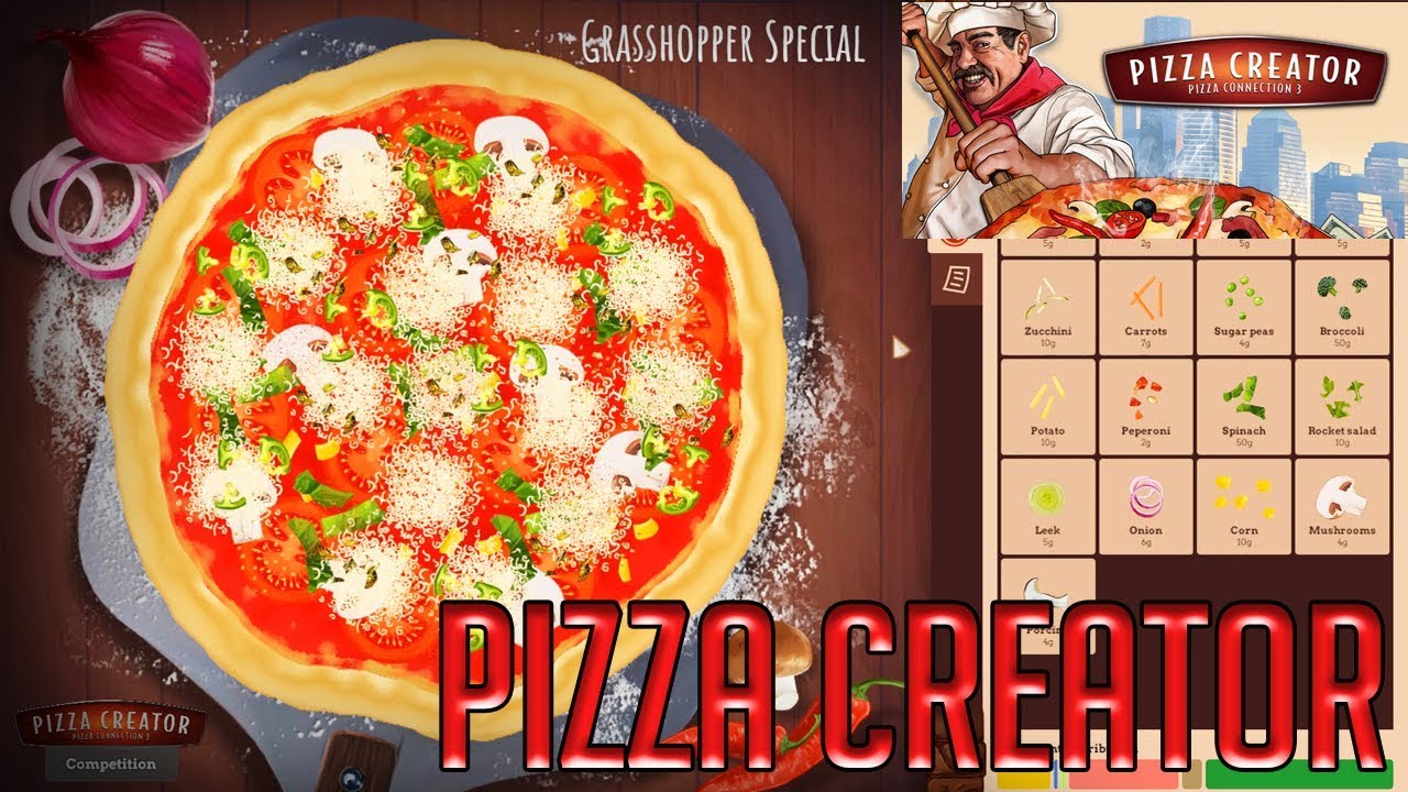 Pizza Craftsmanship! (Pizza Creator Pizza Connection 3) - YouTube