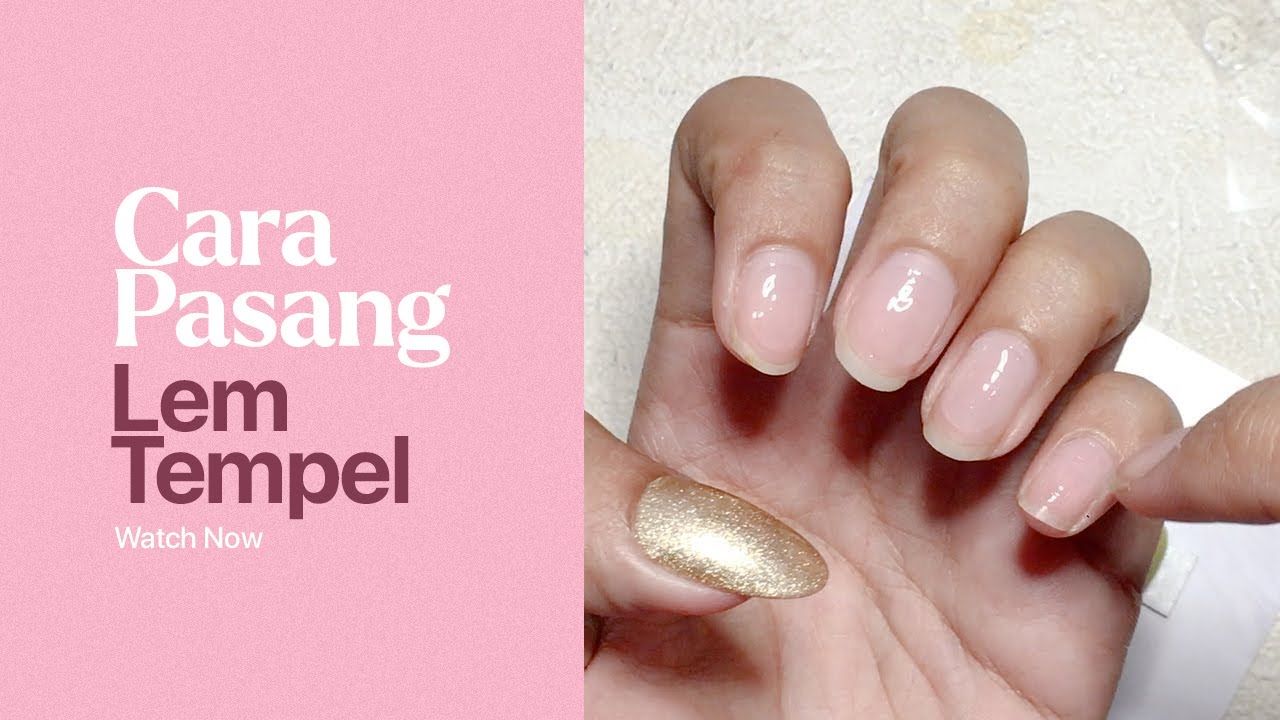 Cara Pasang Lem Tempel Agar Awet #EKH34 - YouTube
