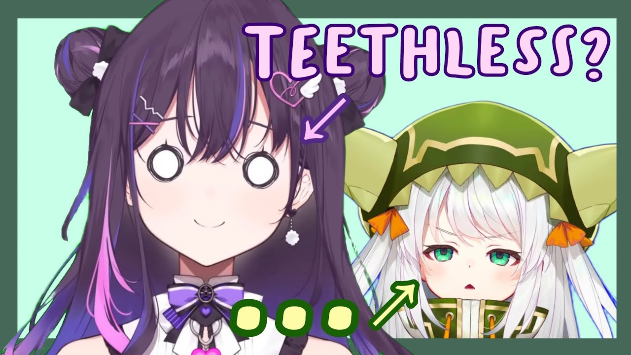 Narin Is Teethless, Jira Is。。。 [Narin Mikure | Jira Jisaki | VSPO!EN ...