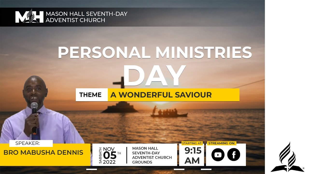 Mason Hall Seventh-Day Adventist Church || Personal Ministries Day ...
