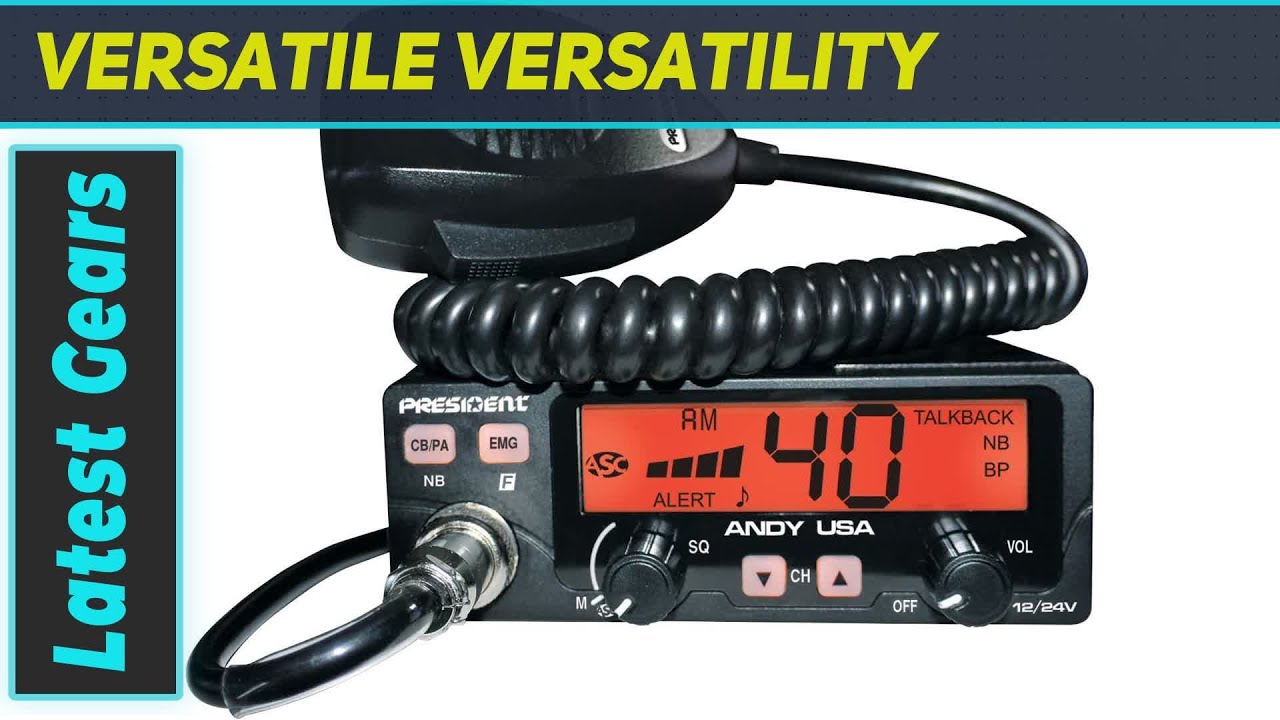 President Electronics ANDY II CB Radio: Unleash Your Communication ...